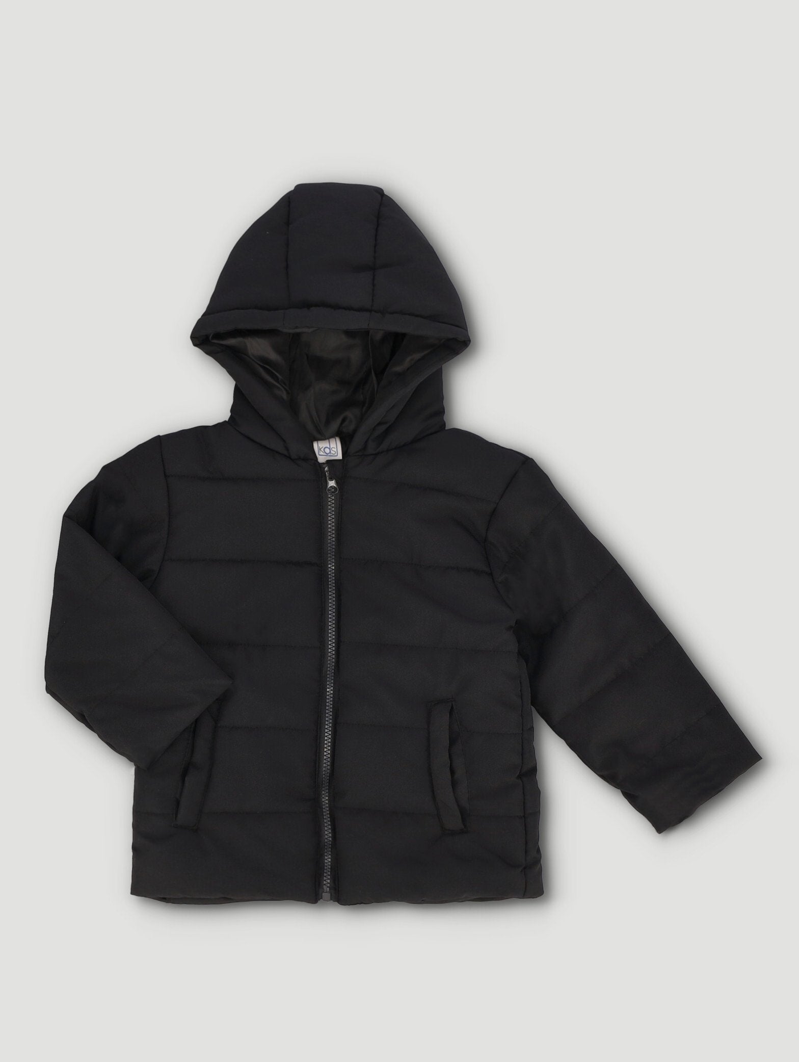 Boys Pre-Boys Basic Puffer Jacket - BlackJackets – Edgars