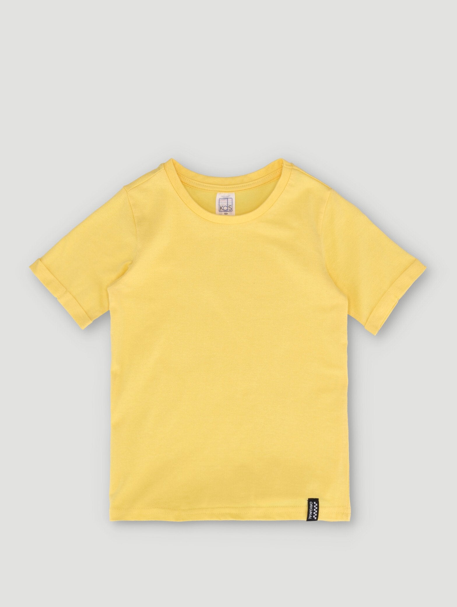Pre-Boys Plain Tee - Yellow – Edgars