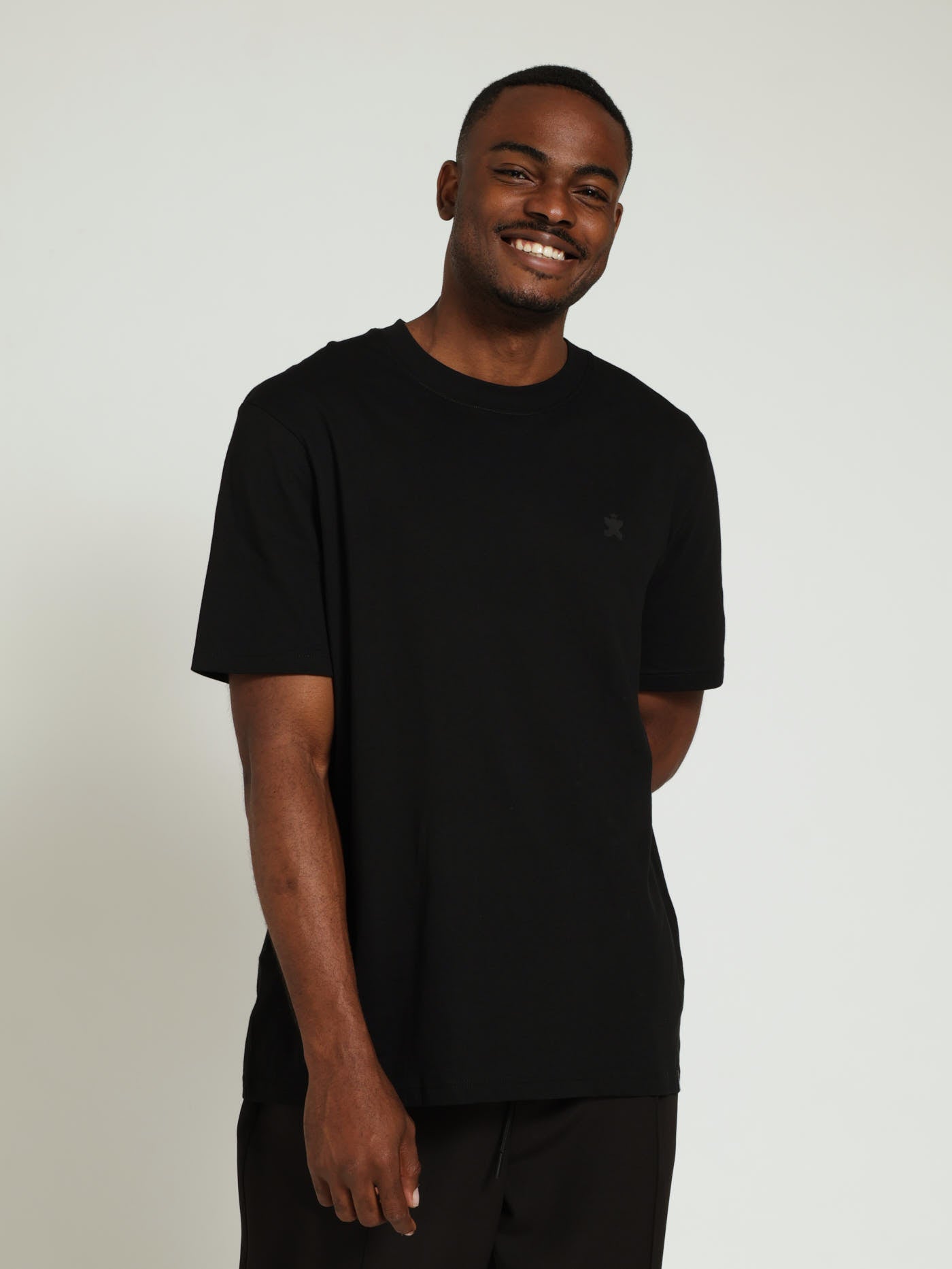 Mens Plain Tee - Black – Edgars