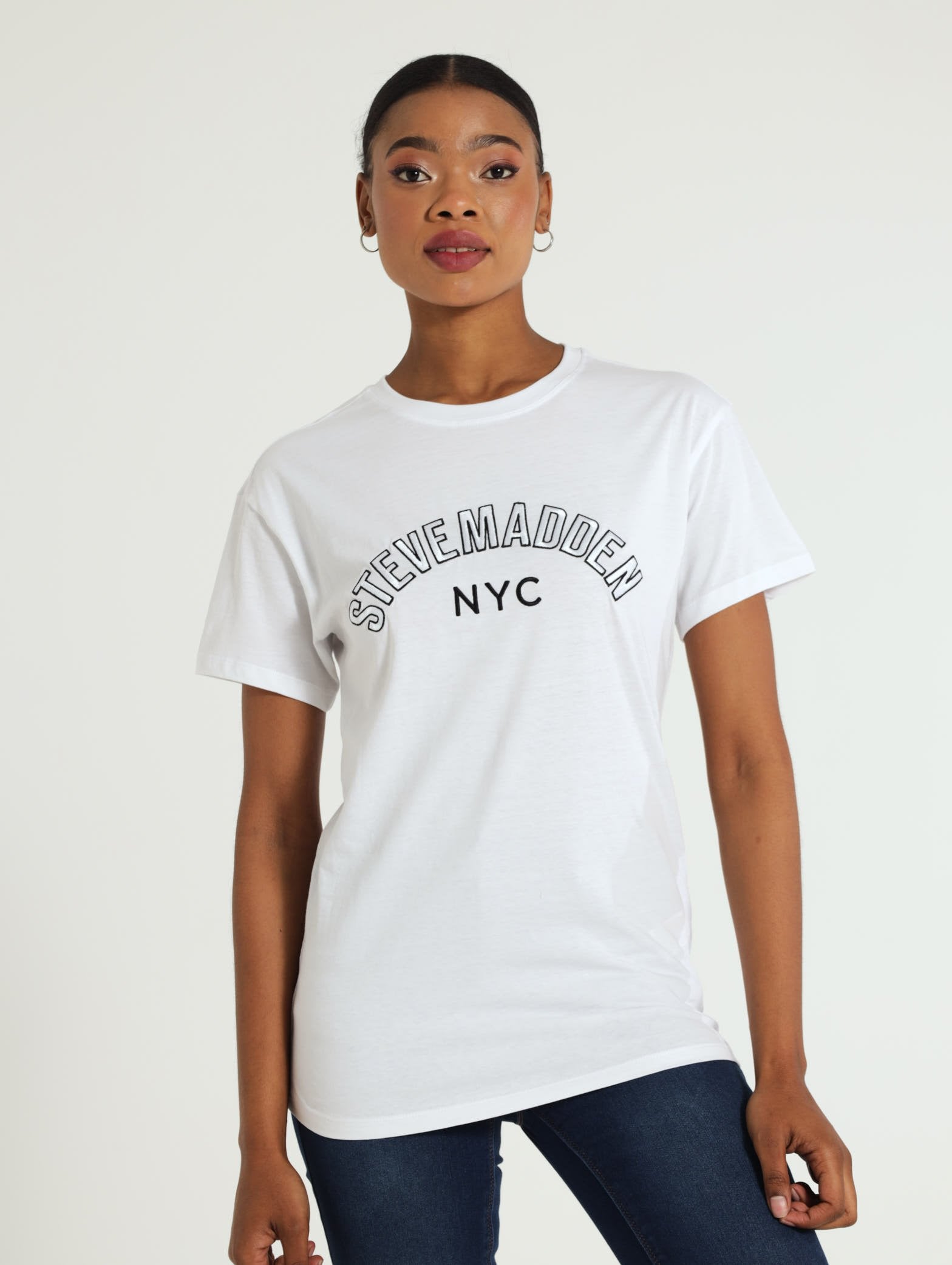 Willow Oversized Logo Tee - White – Edgars