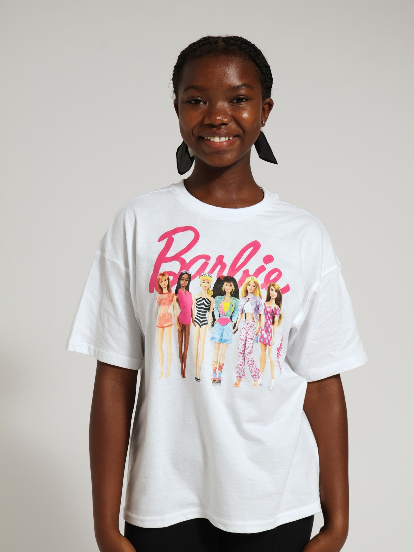 Girls Oversized Tee - White – Edgars