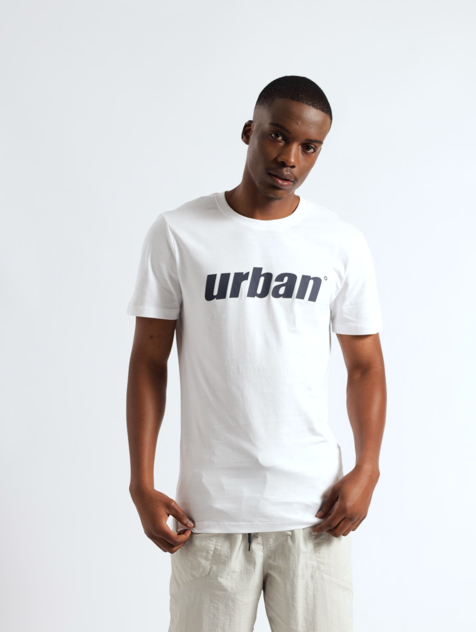 Chest Print Tee - White – Edgars