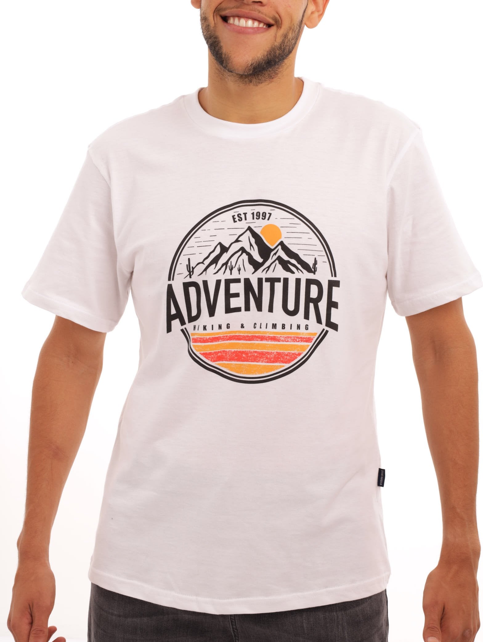 Men's Adventure Tee - White – Edgars