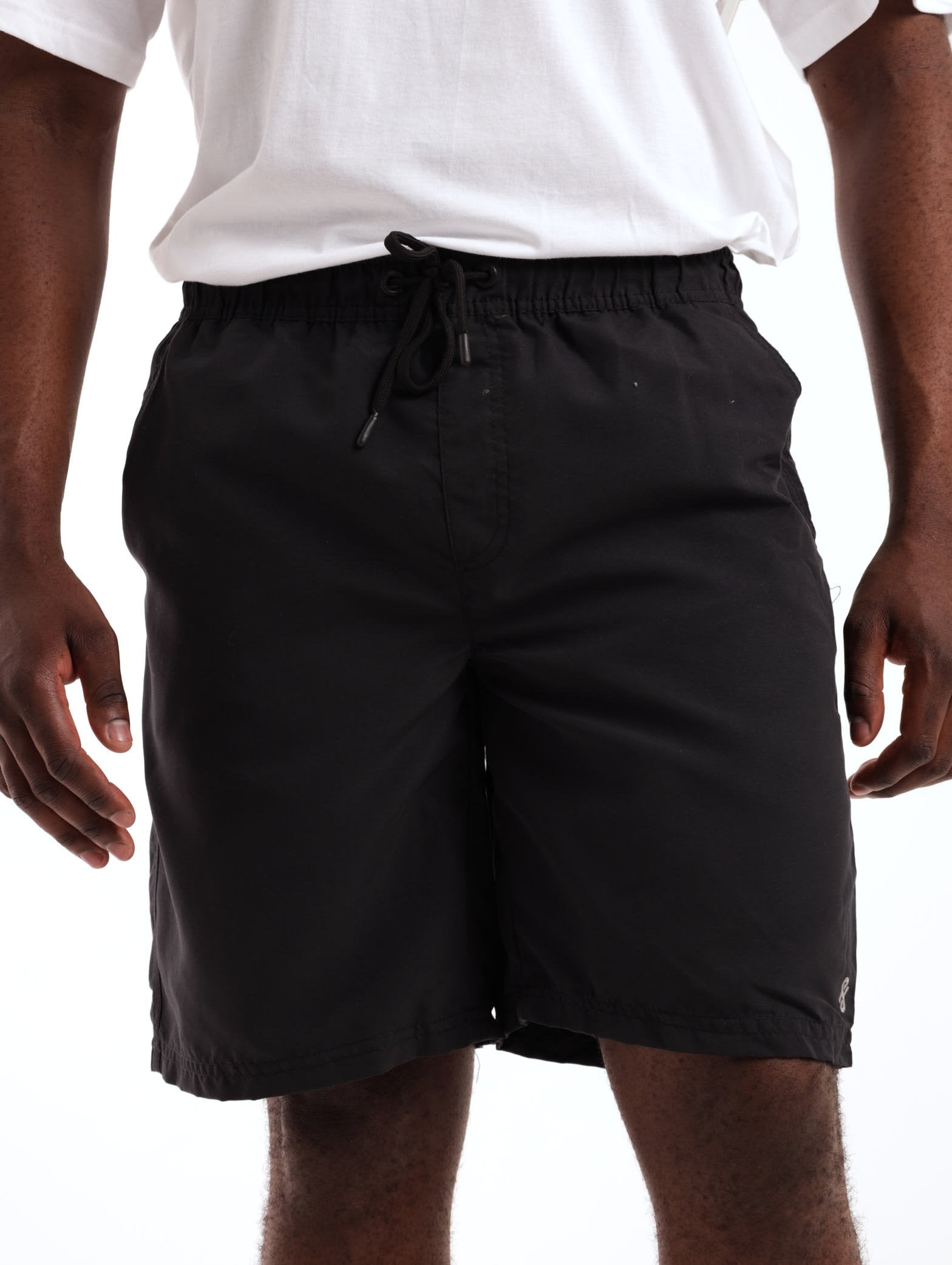 Men's Basic Colour Swim Short - Black – Edgars
