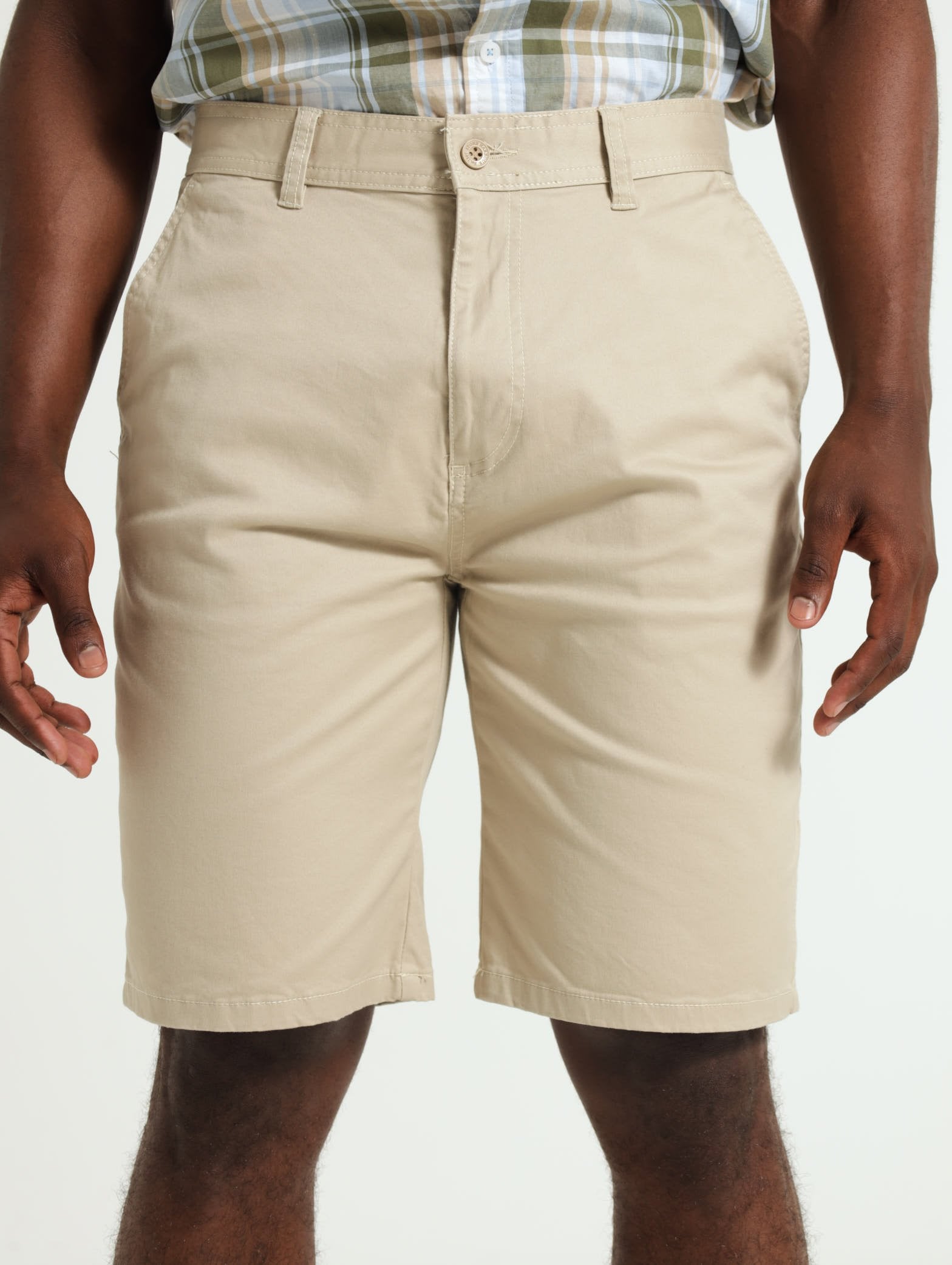 Basic Chino Walk Shorts - Stone – Edgars