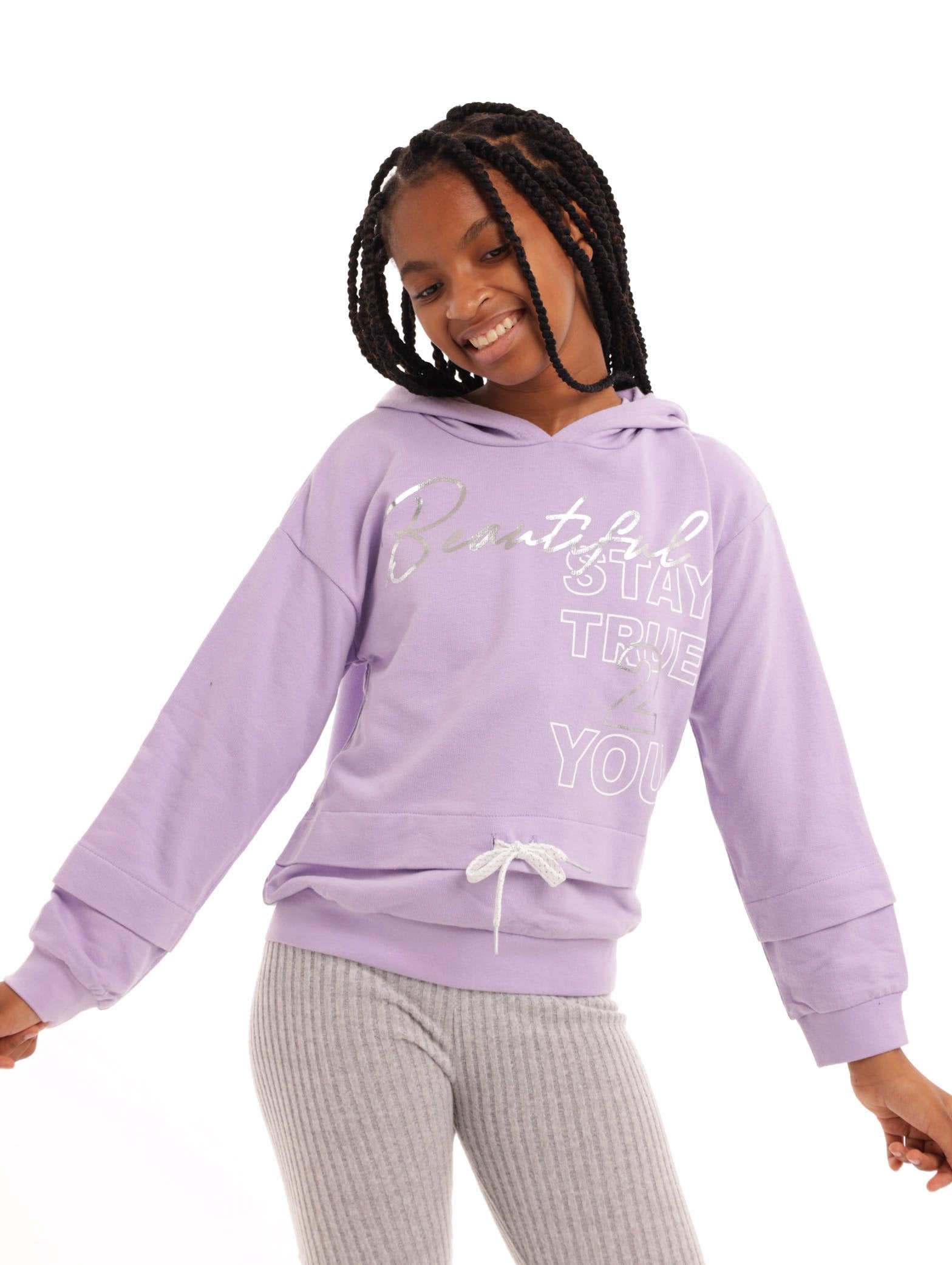 Girls Sport Hooded Pin Track Top – Edgars