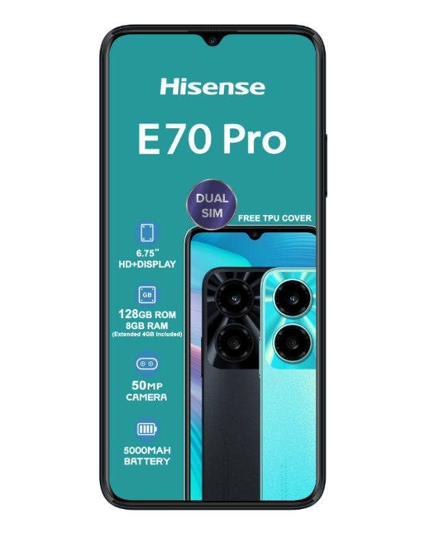 E70 Pro 128GB Dual Sim Black Cellphone – Edgars