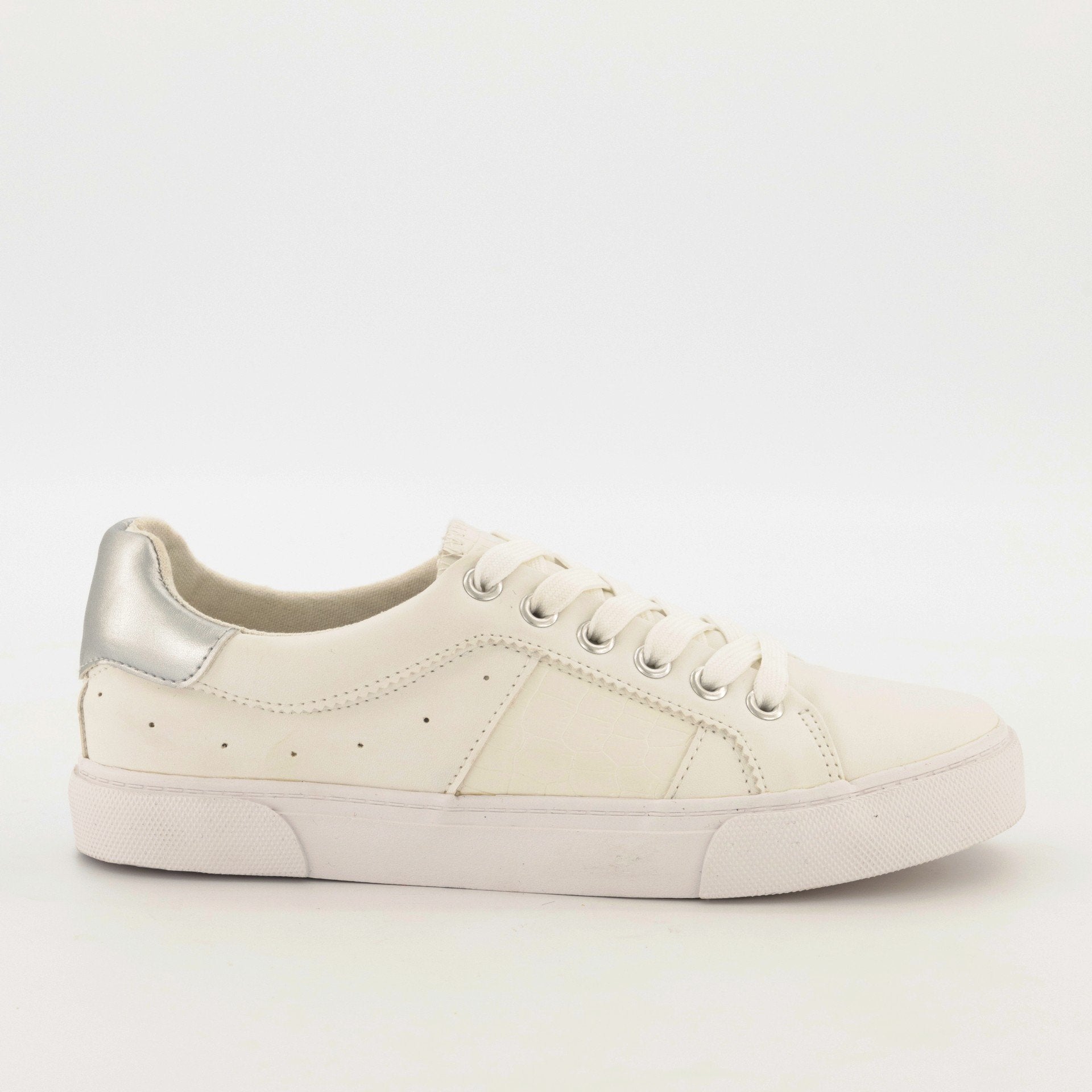 Ladies-Snake Panel Sneaker – Edgars