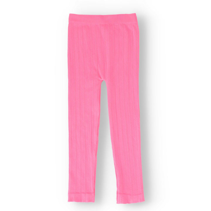 Pre-Girls Cable Knit Legging - Pink – Edgars