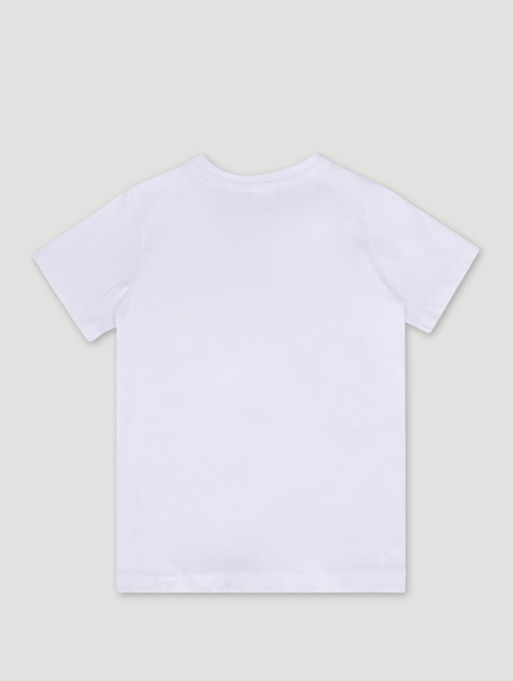 Pre-Boys Danasoli Puff Print Tee - White – Edgars