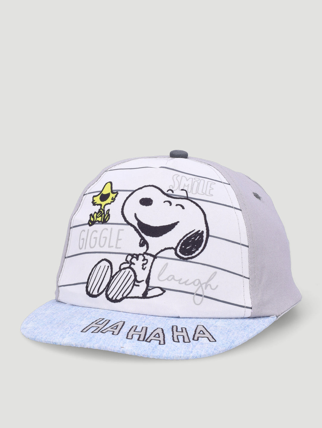 Boys Pre-Boys Snoopy Peak Cap - GreyHats – Edgars