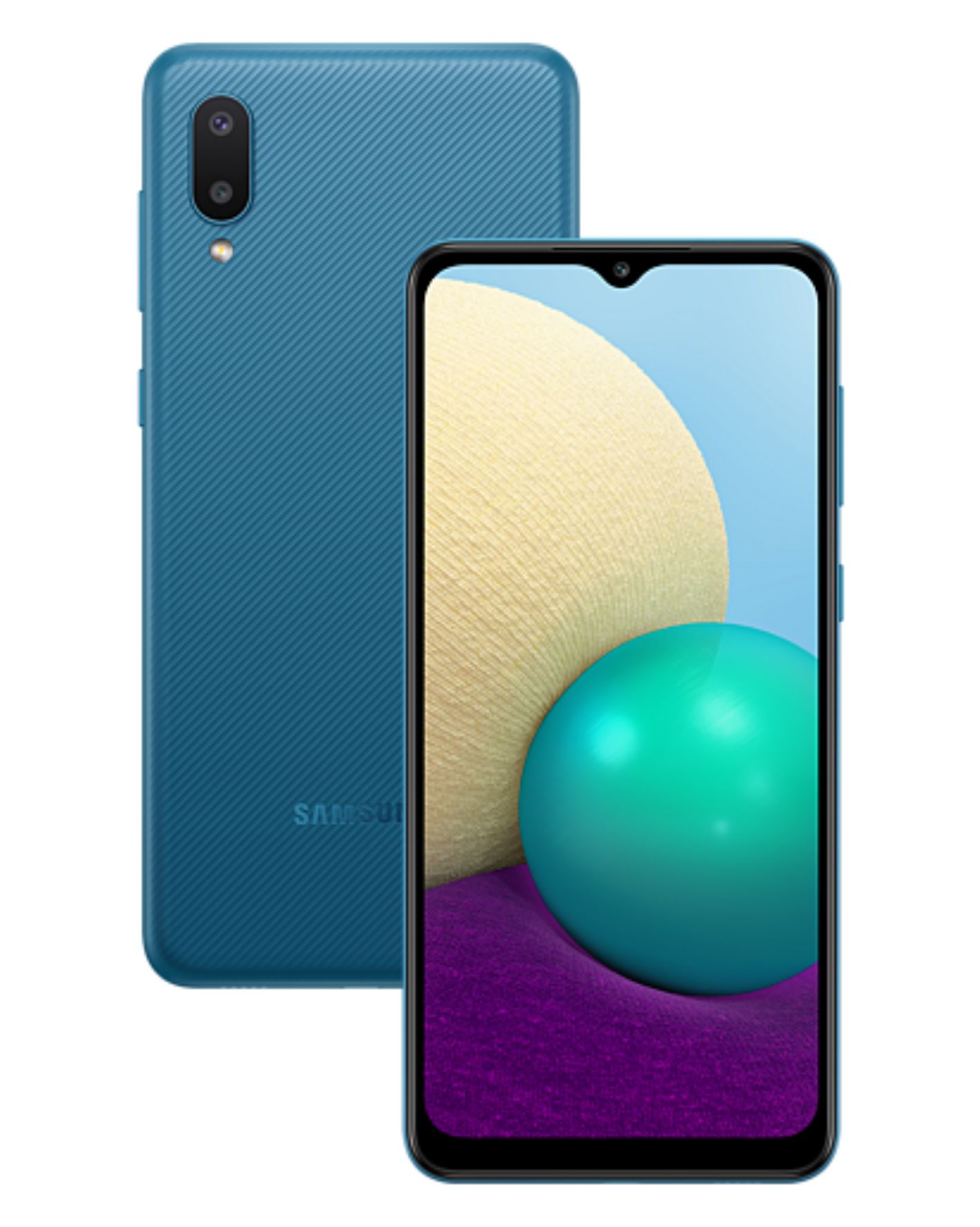 Galaxy A02 Cellphone- Blue – Edgars