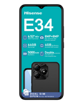 E34 64GB Dual Sim Black Cellphone – Edgars