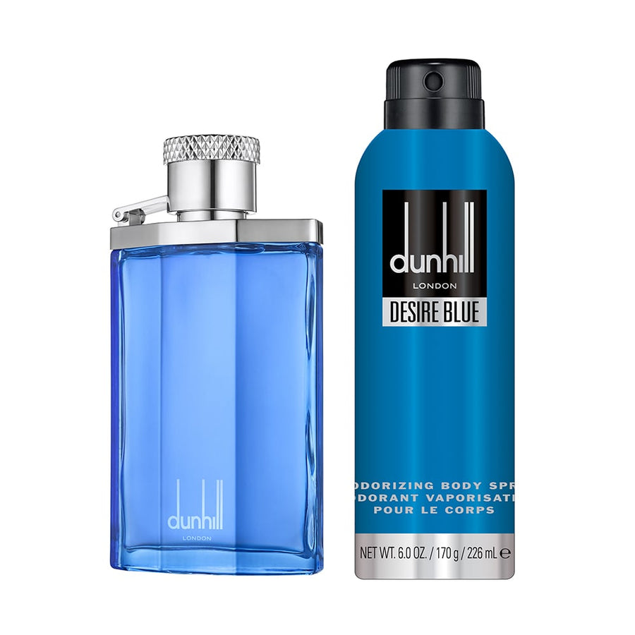 Mens Dunhill Desire Blue Pack 100ml Eau de Toilette and Deo 226ml – Edgars