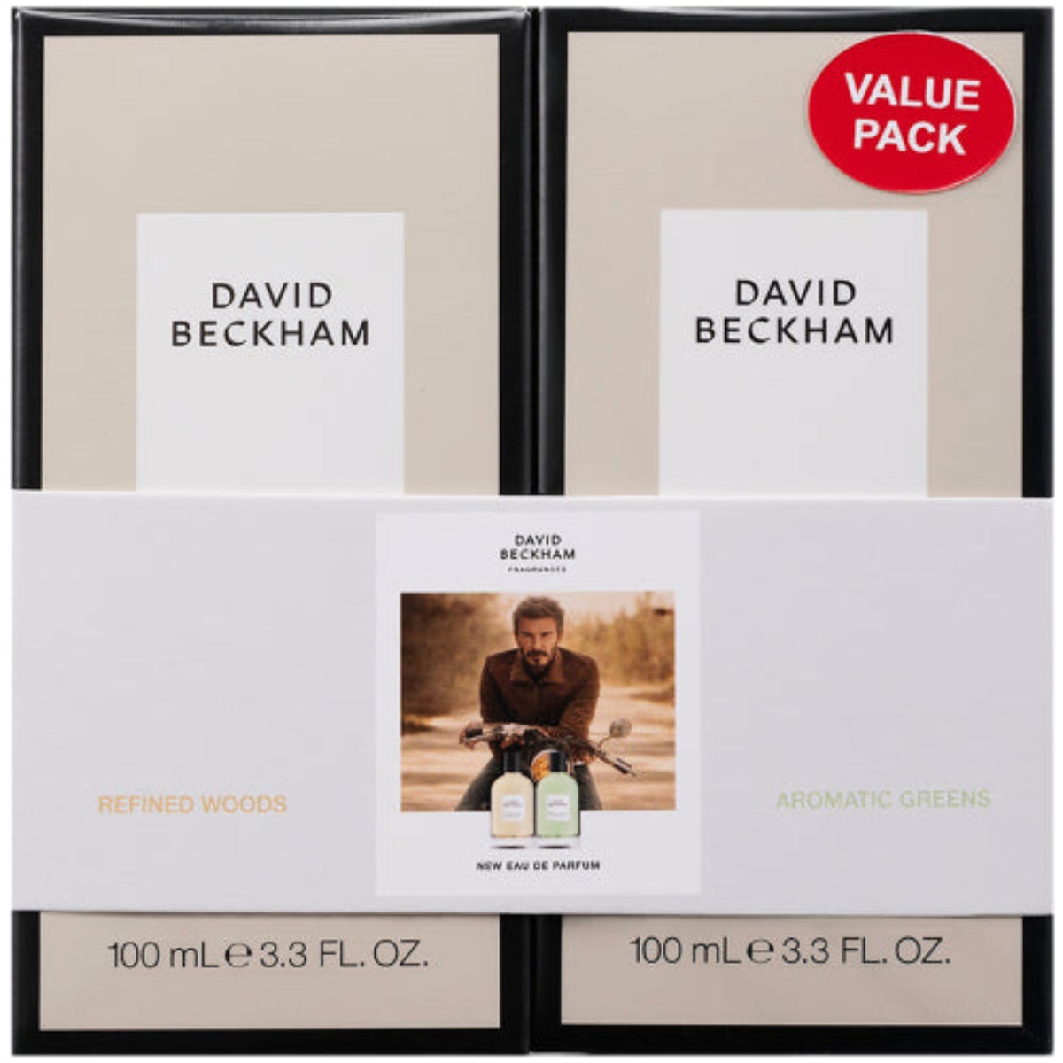 Mens David Beckham Banded Pack Summer Giftset – Edgars