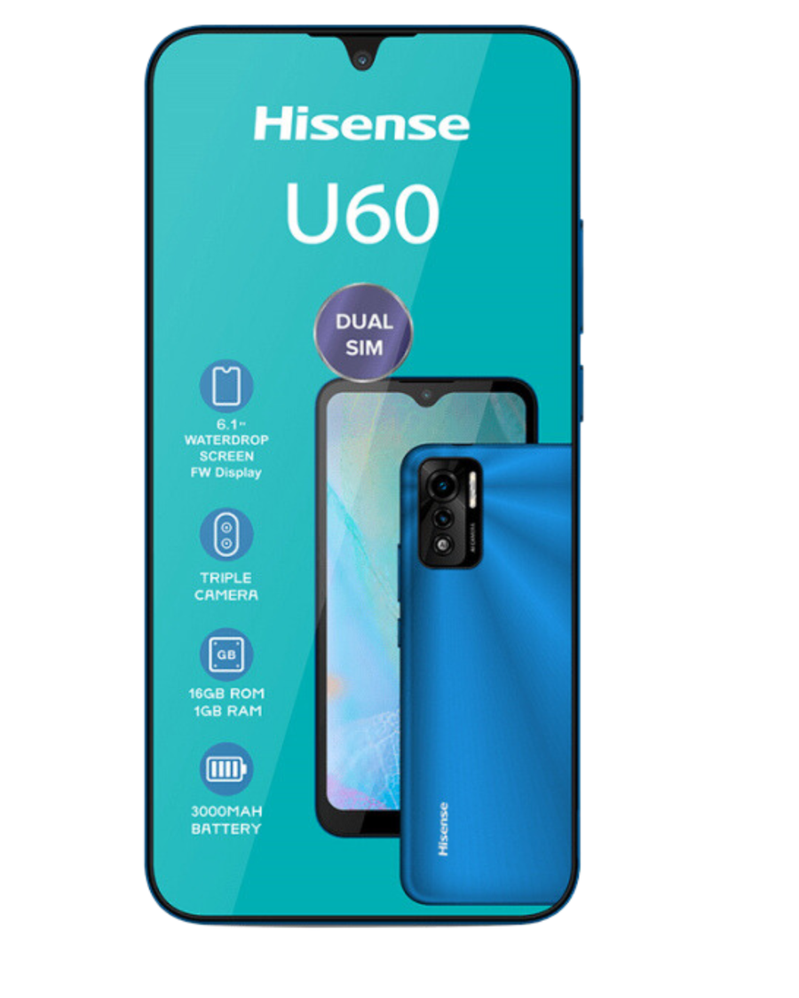 U60 Dual Sim Blue Cellphone – Edgars