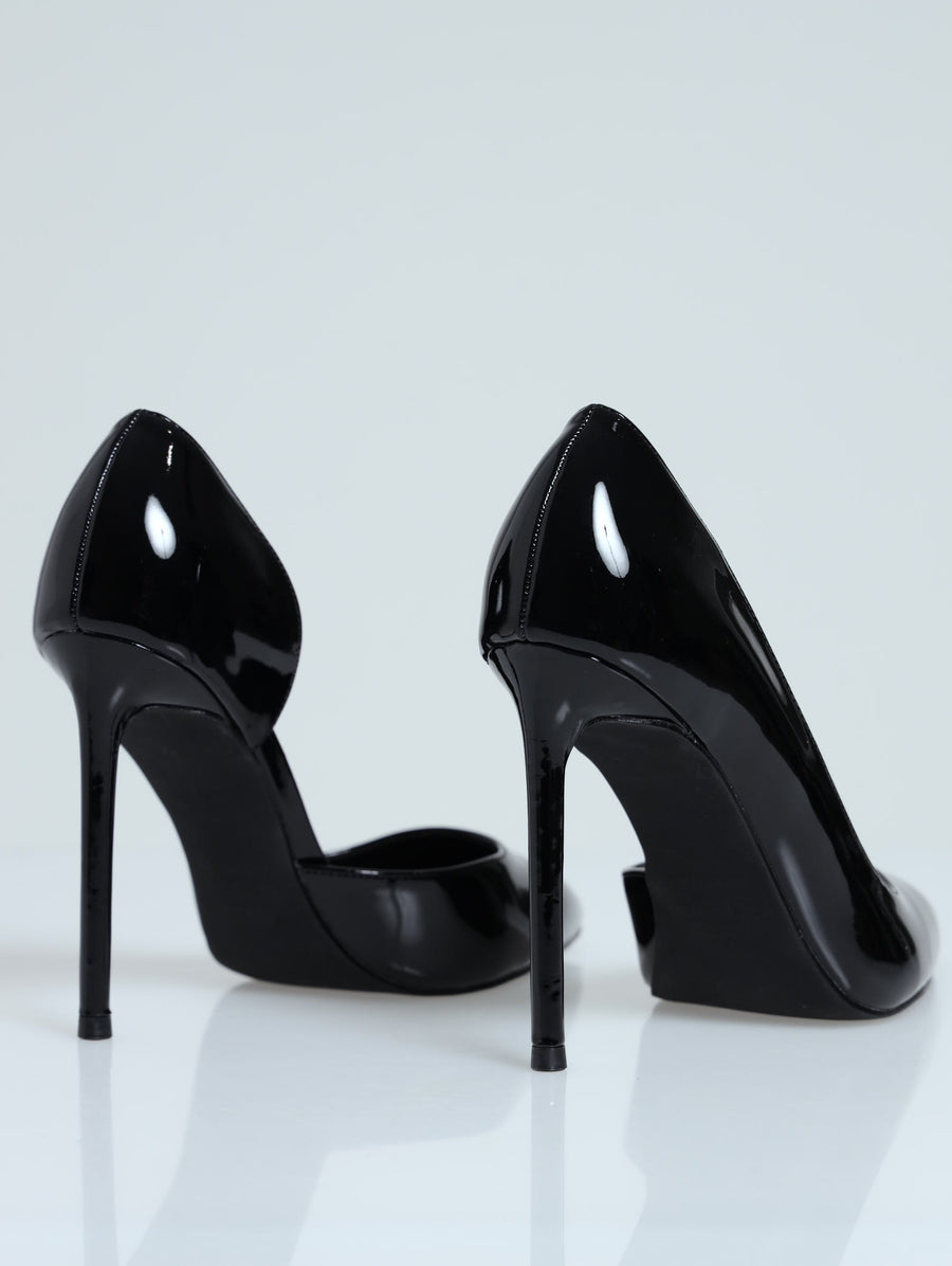 Ladies Mesmerize Stiletto Court Heel - Black – Edgars
