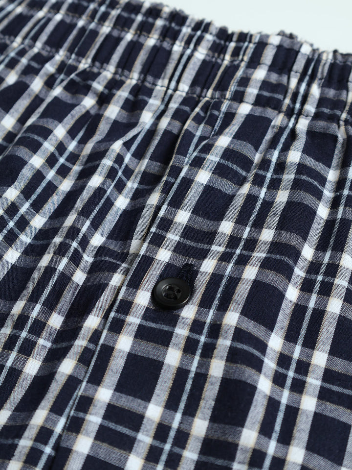 Mens Single Fashion Woven Boxer - Blue – Edgars