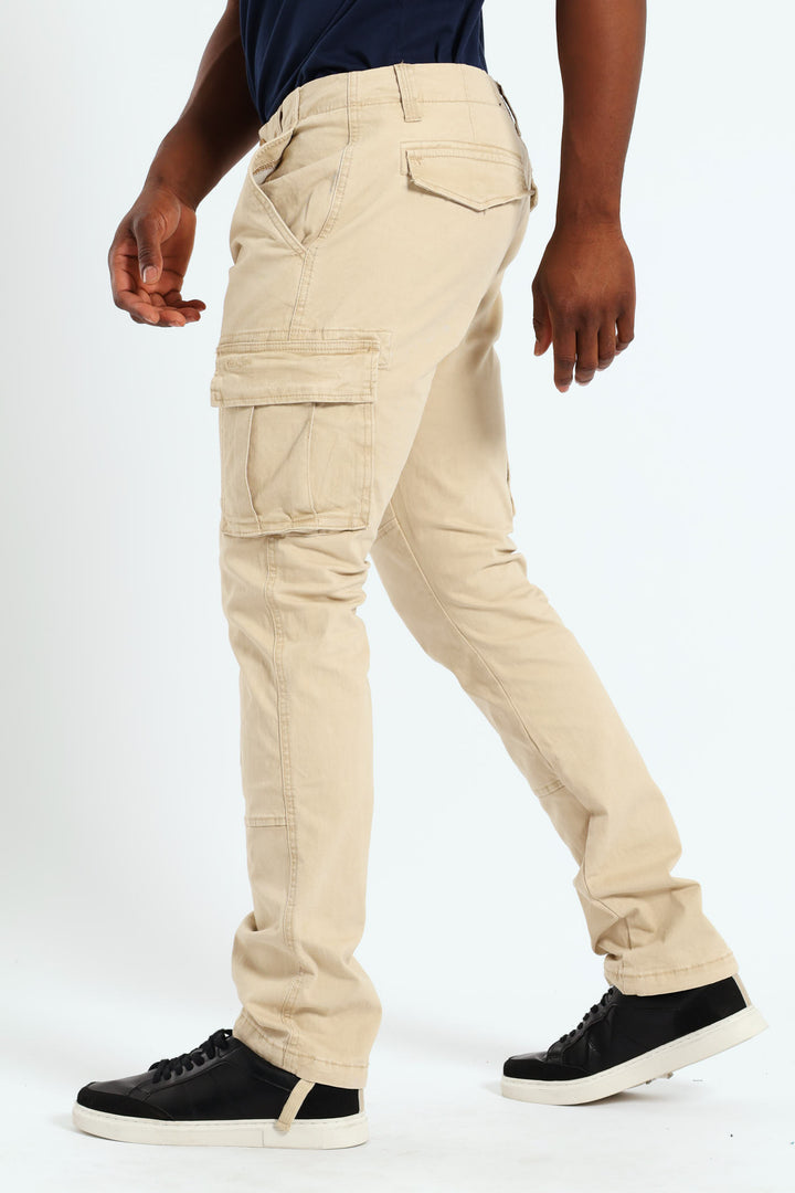Stretch Twill Cargo Pants - Sand – Edgars
