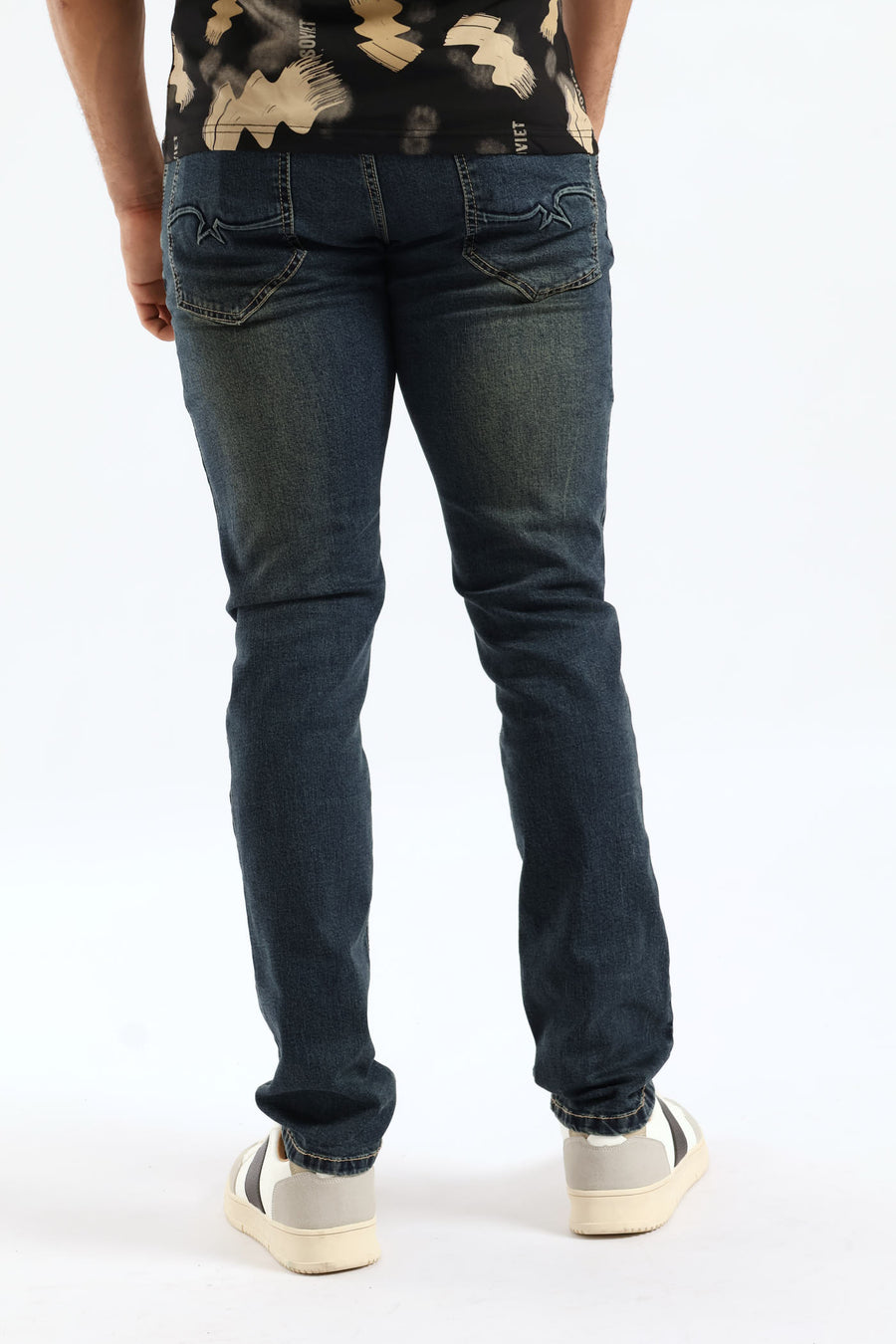 Mens Terminator Slim Denim - Tea Stain – Edgars