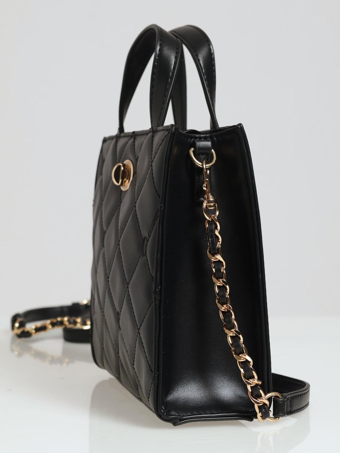 Ladies Greenberry Mini Tote Bag - Black – Edgars