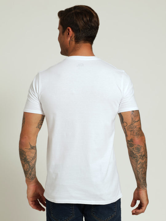 Corp Logo Tee - White – Edgars