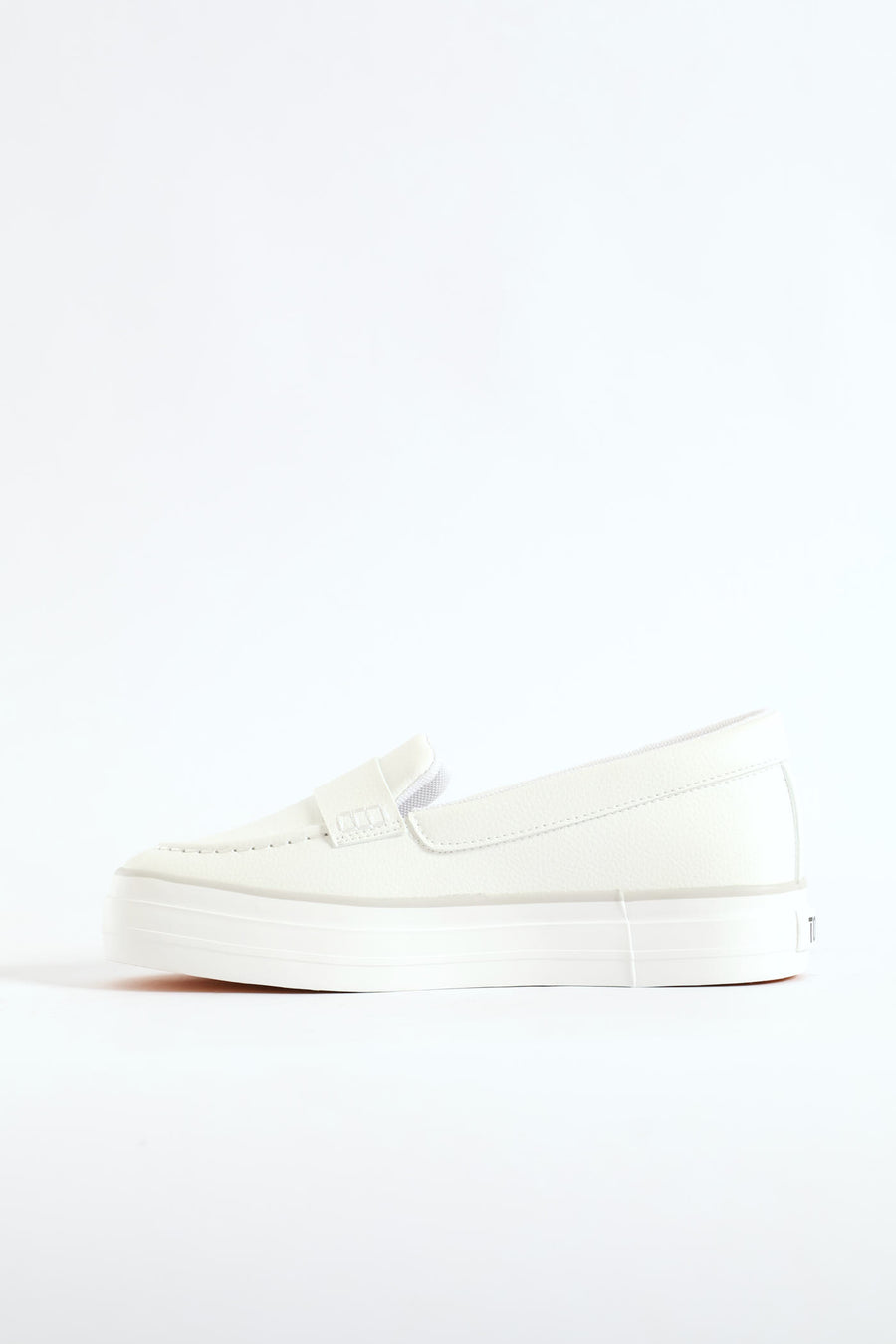 Ladies Arrow Loafer - White – Edgars