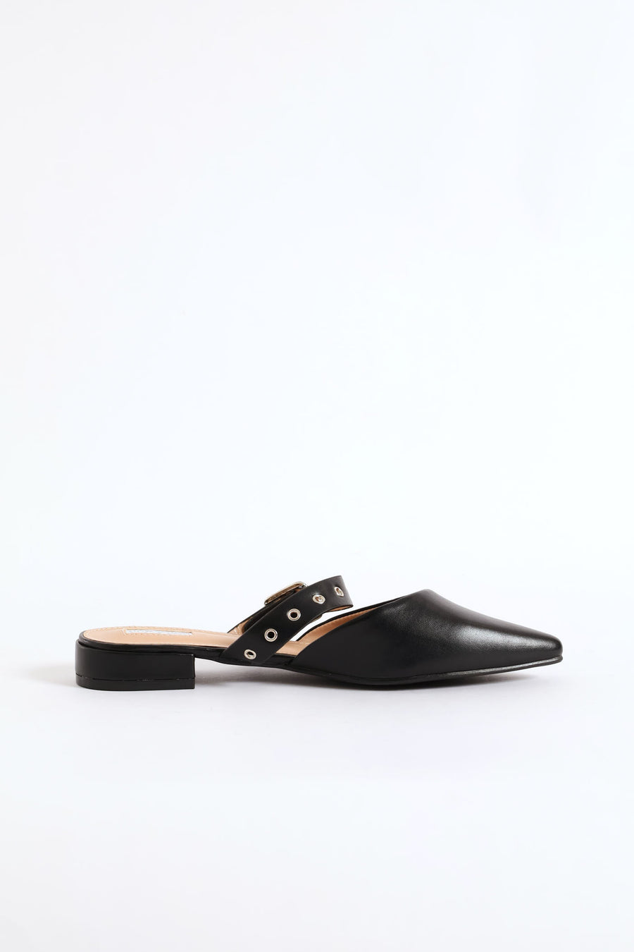 Ladies Slide On Sandal - Black – Edgars