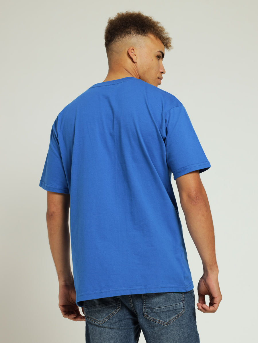 Chest Logo Tee - Blue – Edgars