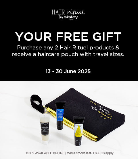 Sisley Hair Ritual Pouch with travel sizes gwp – Edgars