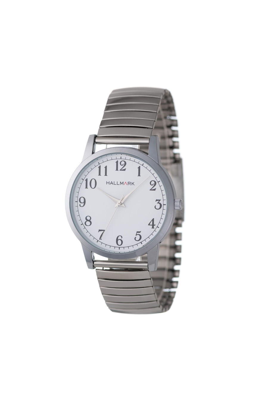 Round Flexi Band White Arabic Dial Watch - Silver – Edgars
