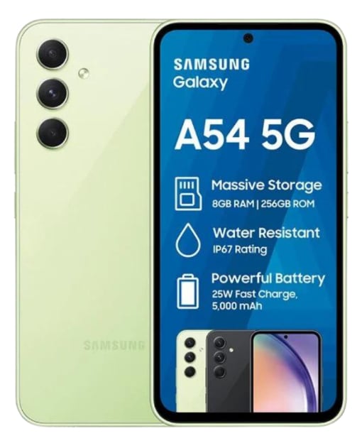 Galaxy A54 5G Dual Sim Green Cellphone – Edgars