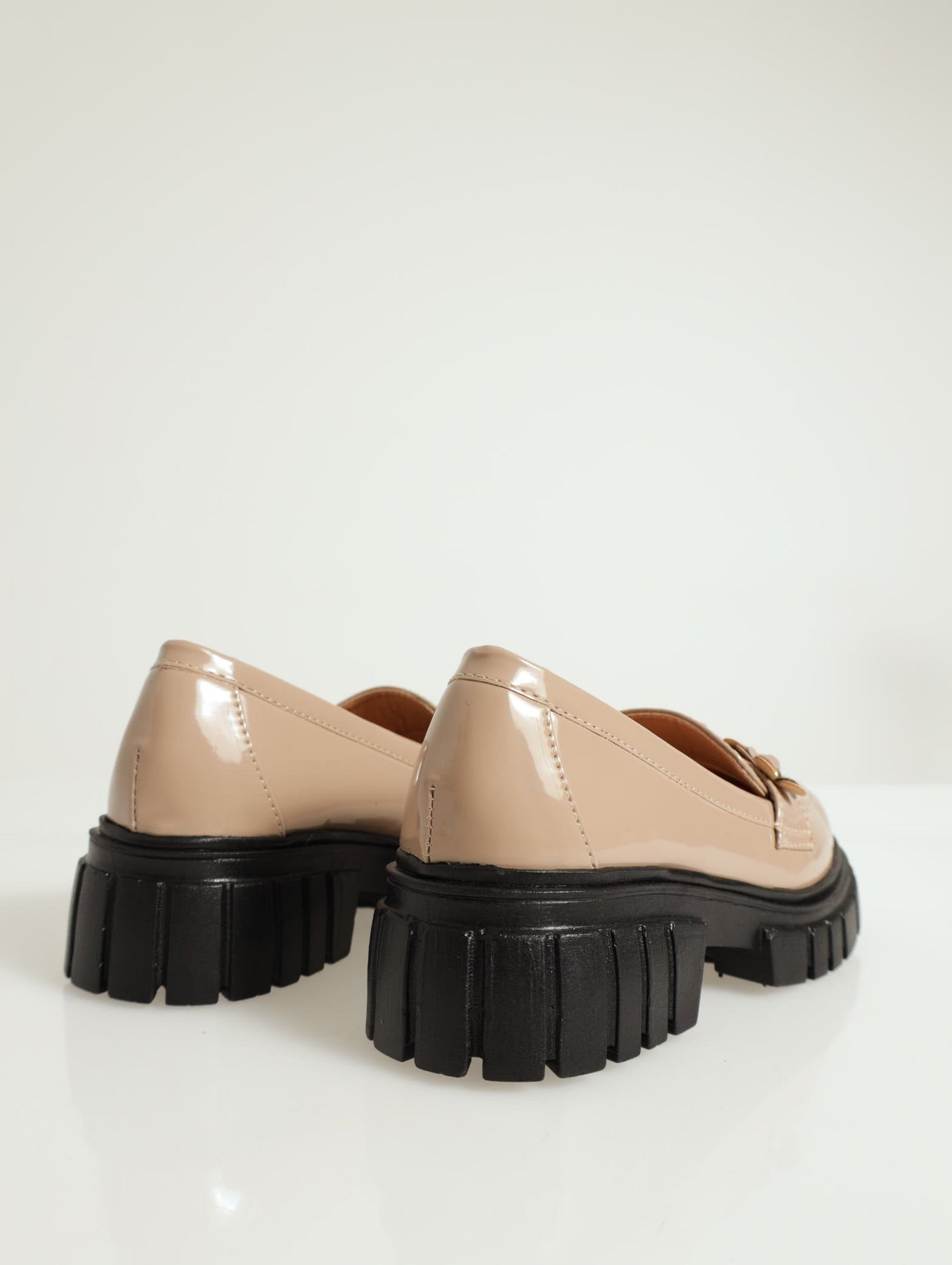 Girls Flow Trim Loafer - Nude – Edgars