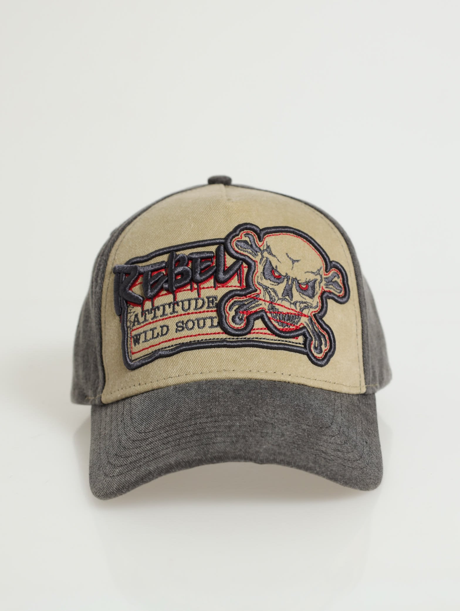 Skull Rebel Cap - Black – Edgars