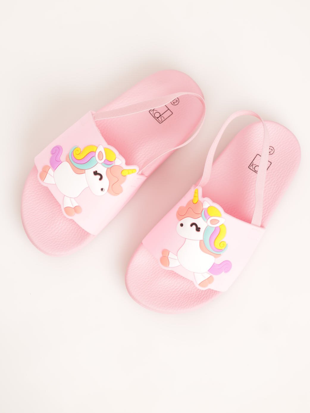 Girls Fashion Slide Sandal - Pink – Edgars