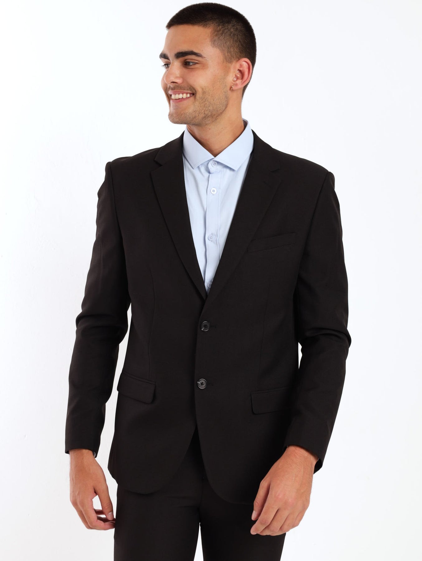 Slim Essential Suit Jacket - Black – Edgars