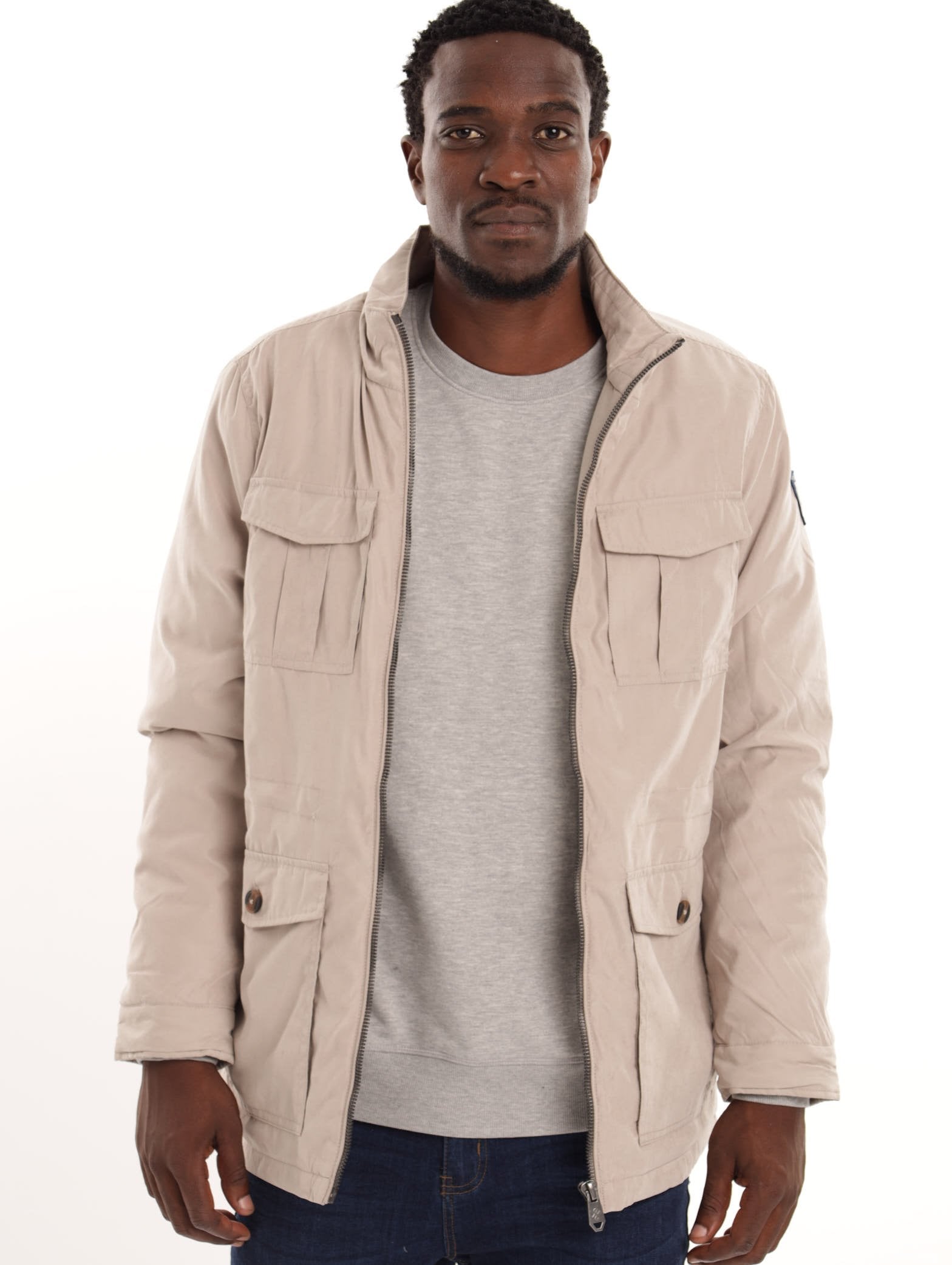 Men's Field Jacket - Stone – Edgars