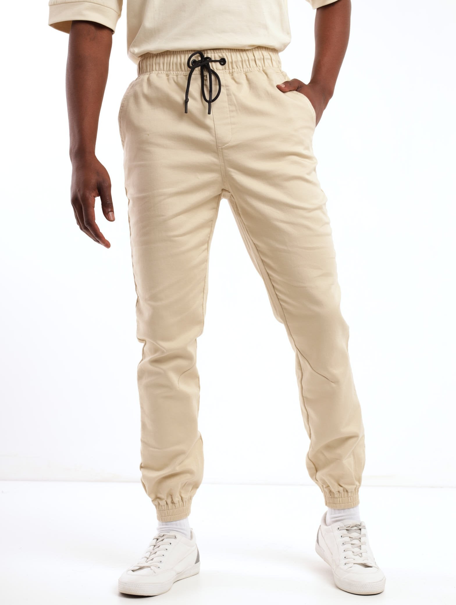 Men's Cuffed Jogger - Khaki – Edgars