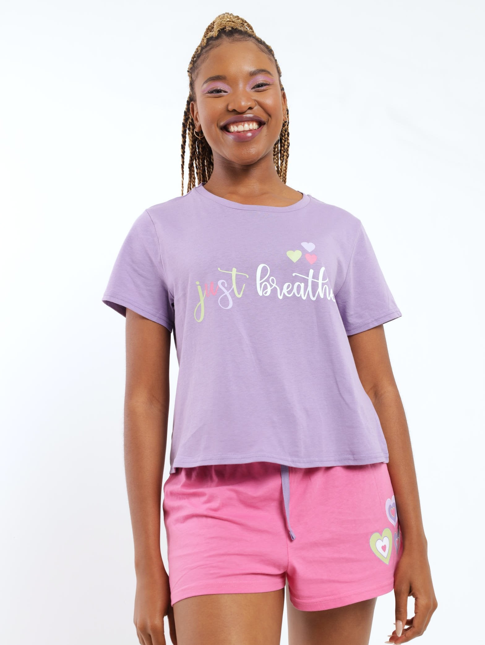 Ladies Just Breathe Top - Purple – Edgars