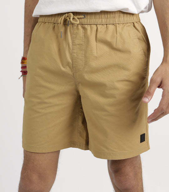 Men's Plain Beach Short - Camel – Edgars