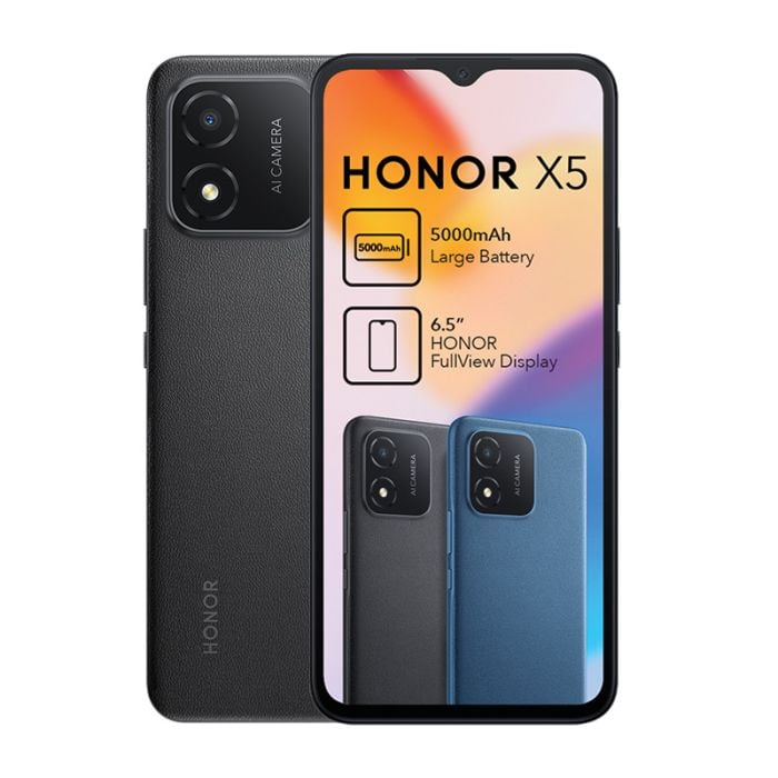 Honor X5 Dual Sim Cellphone - Black – Edgars
