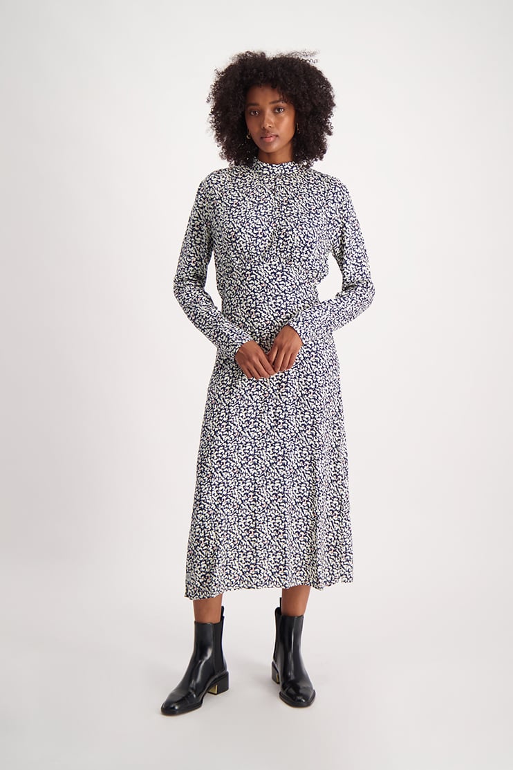 Long Sleeve Turtle Neck Dress – Edgars