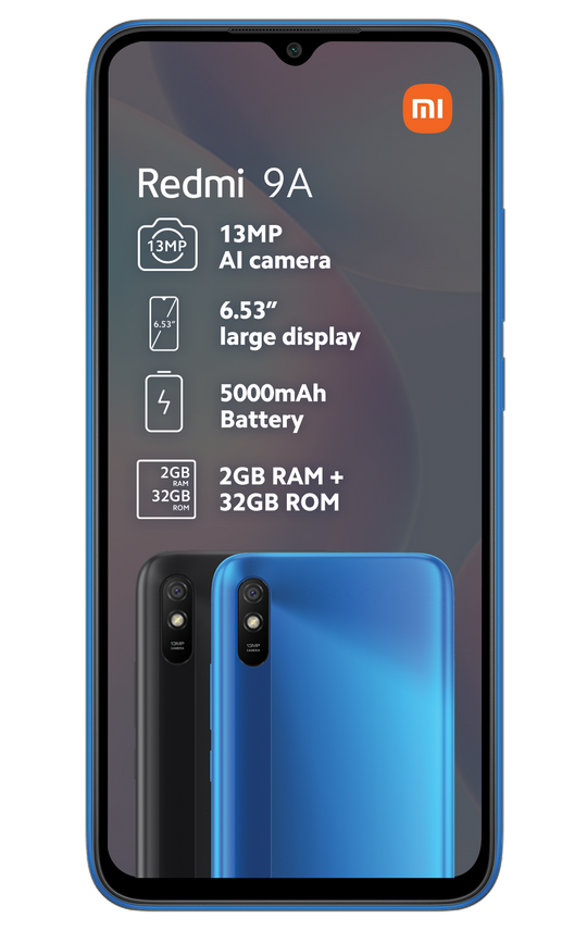 Redmi 9A Cellphone - Blue – Edgars