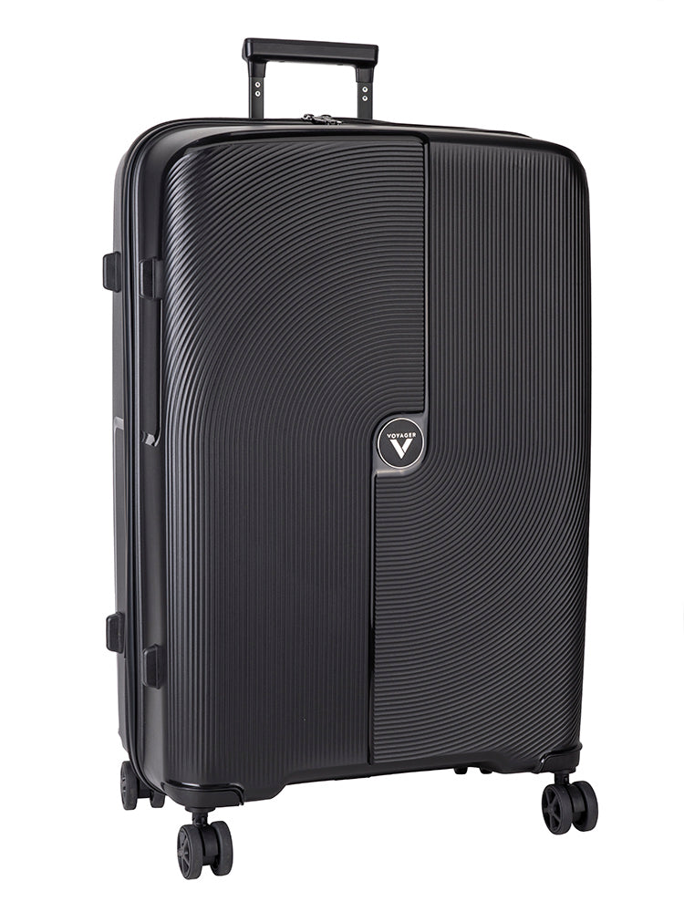Zen 75cm Large 4 Wheel Trolley Case - Black – Edgars